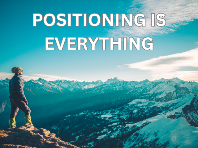 Positioning is everything - good positioning makes life easier | Vulta Blog